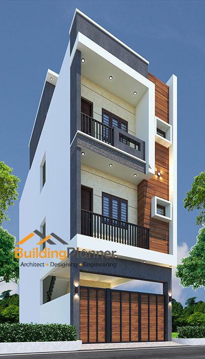 Buy 15x40 East facing readymade house plans online | BuildingPlanner